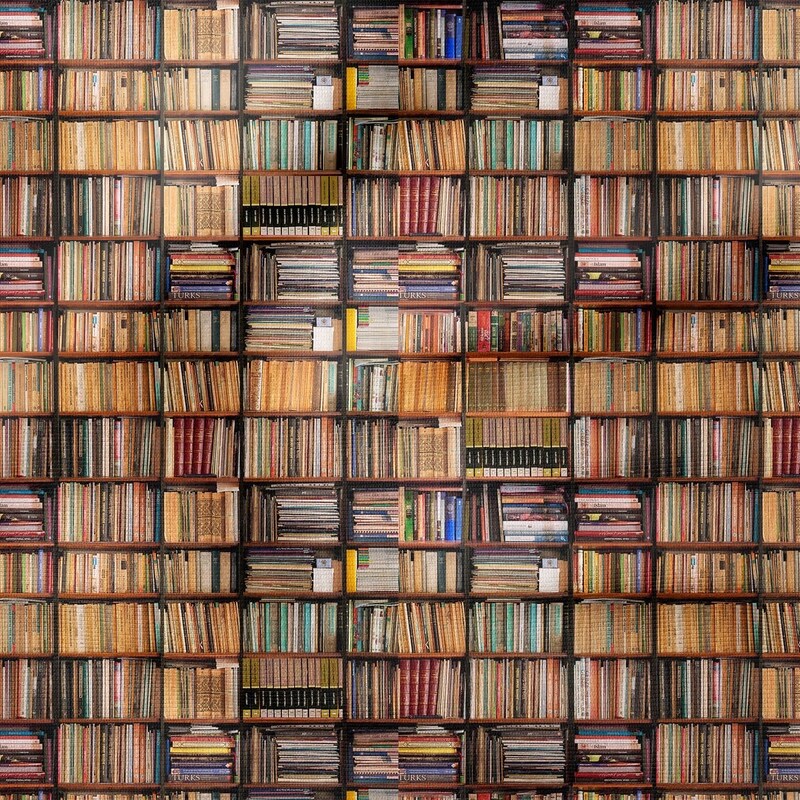 Library Book Fabric - Etsy