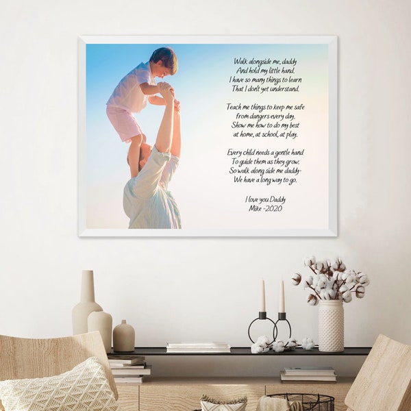 Daddy Poem - Etsy