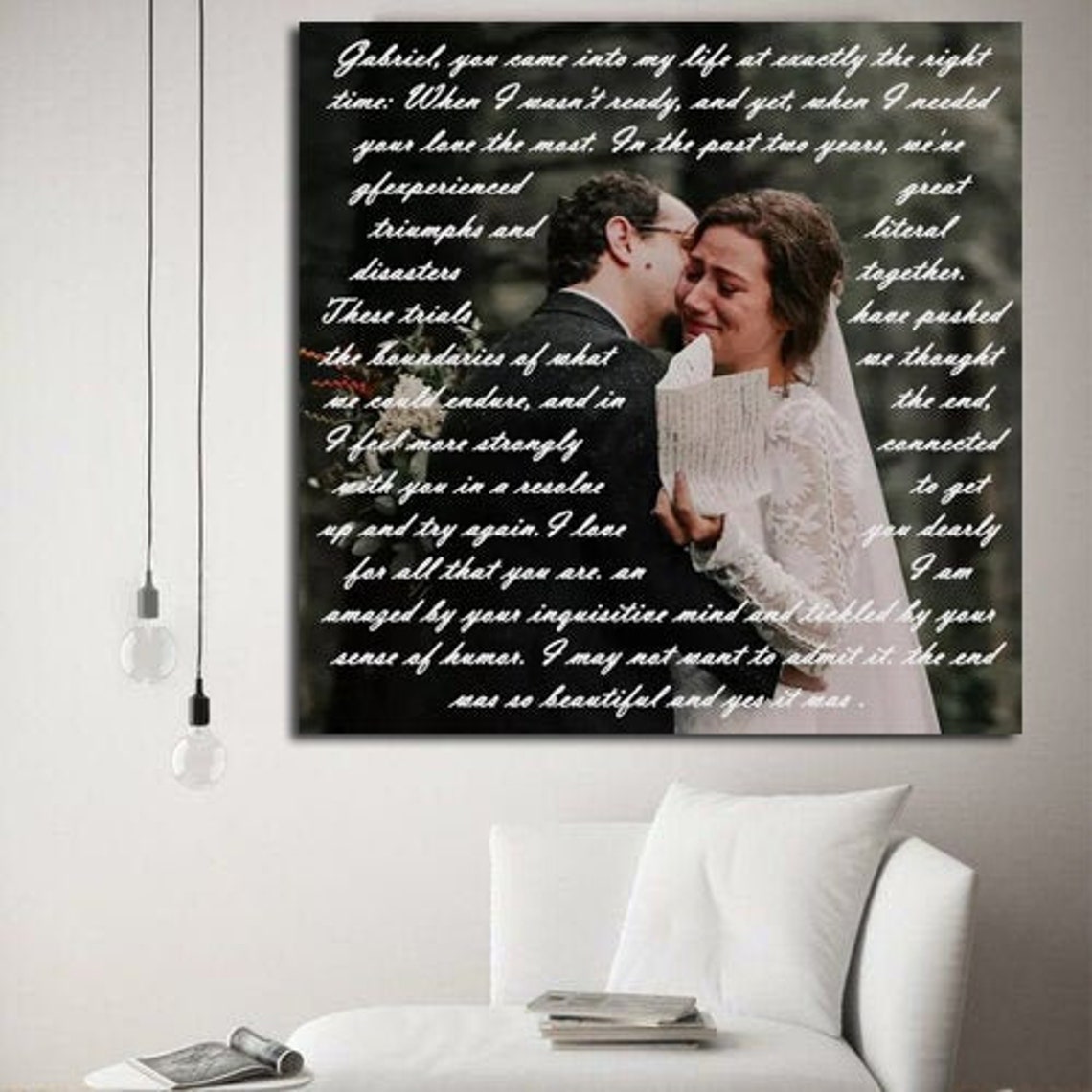 Photo Lyrics Canvas Song Lyrics Canvas Photo Song Print - Etsy