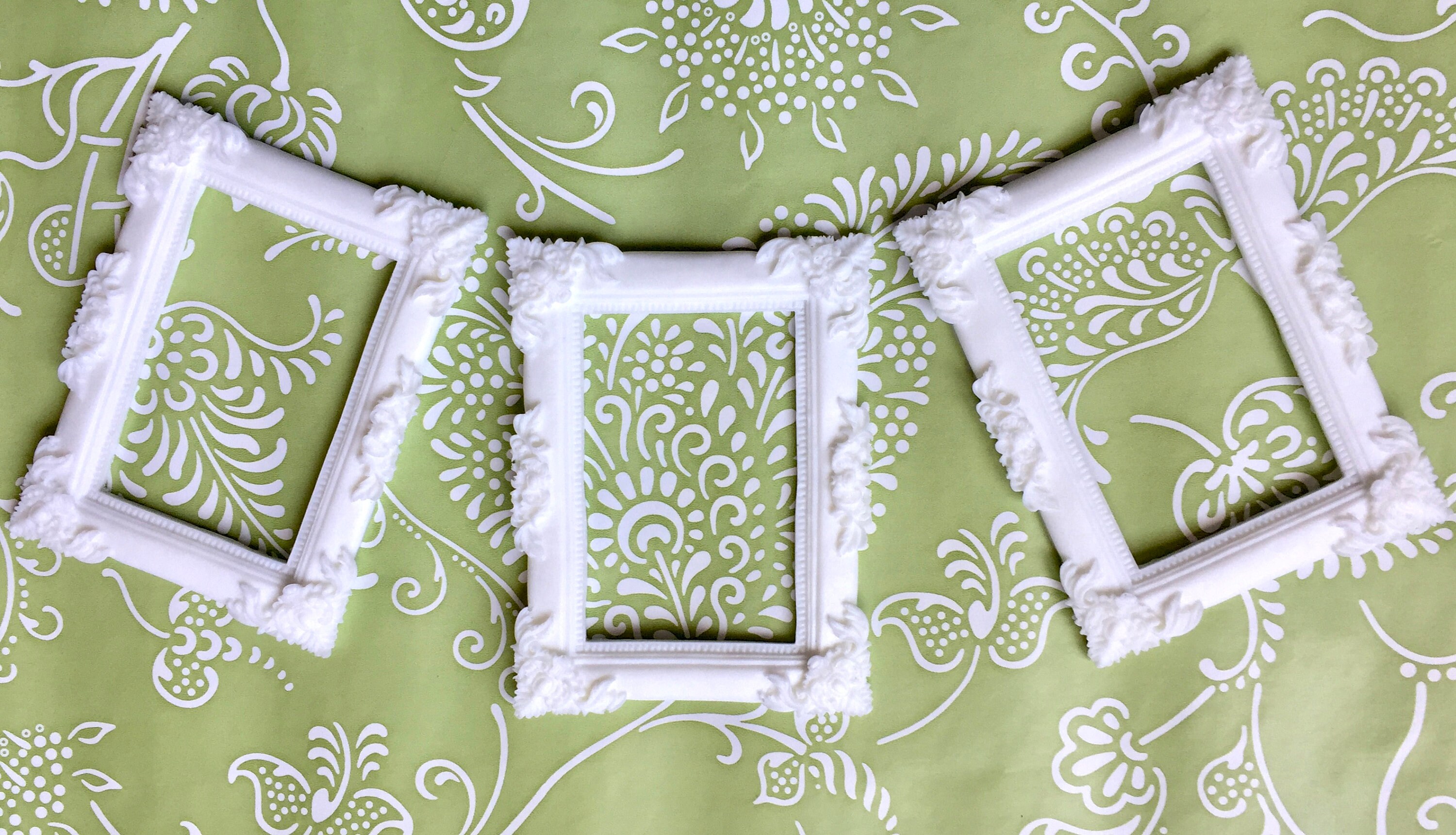 Ornate Resin Frames for Crafting Scrapbooking and Layouts | Etsy