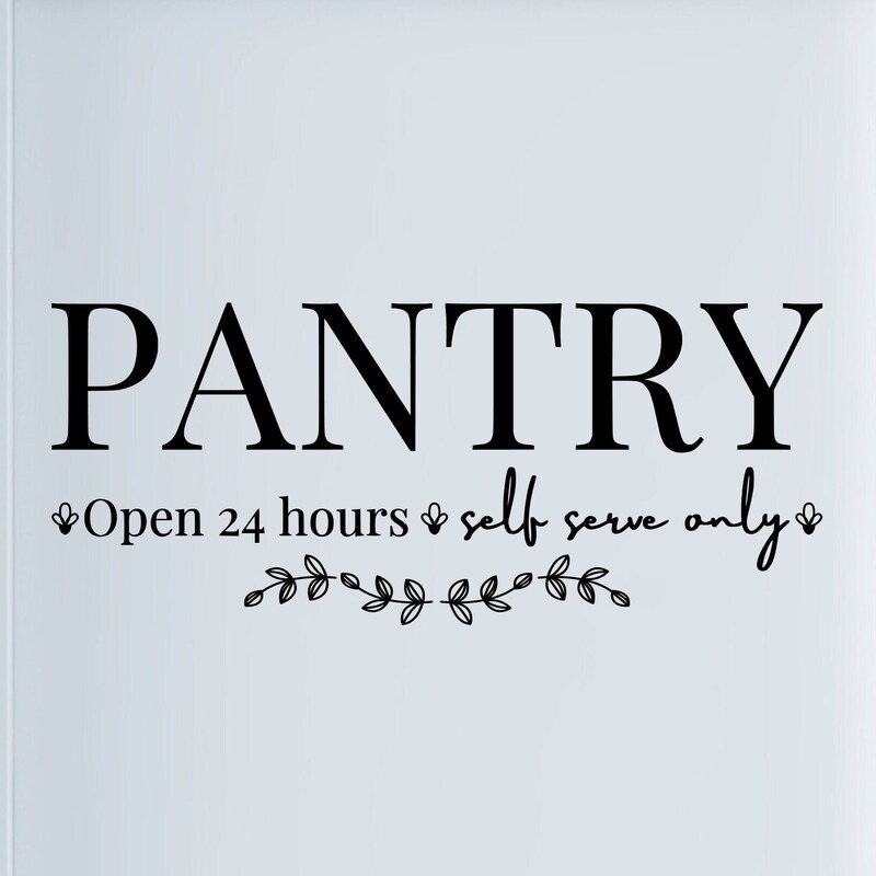 Pantry Wall Decal - Etsy