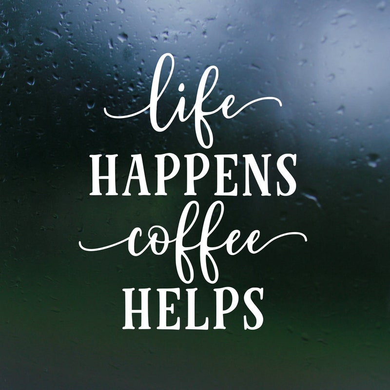 Coffee Decal - Etsy