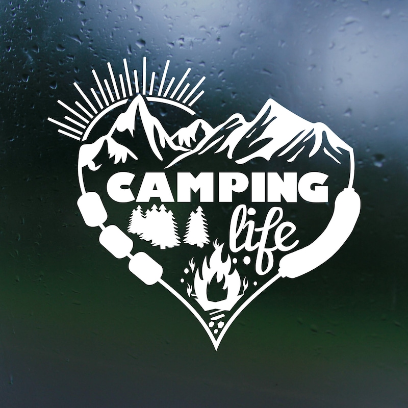 Camping Decal - Etsy