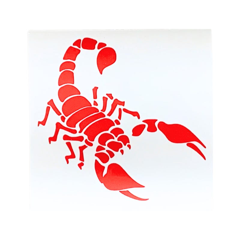 Scorpion Car Decal - Etsy
