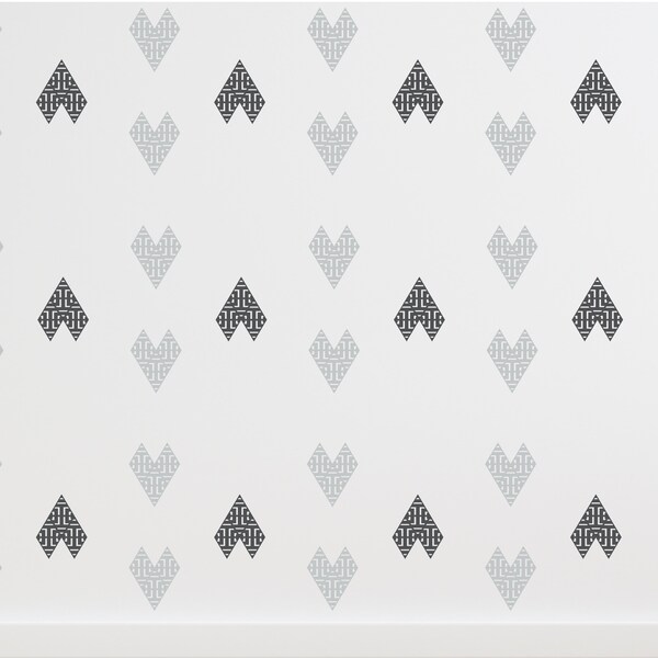 Chevron Wall Decal - Etsy