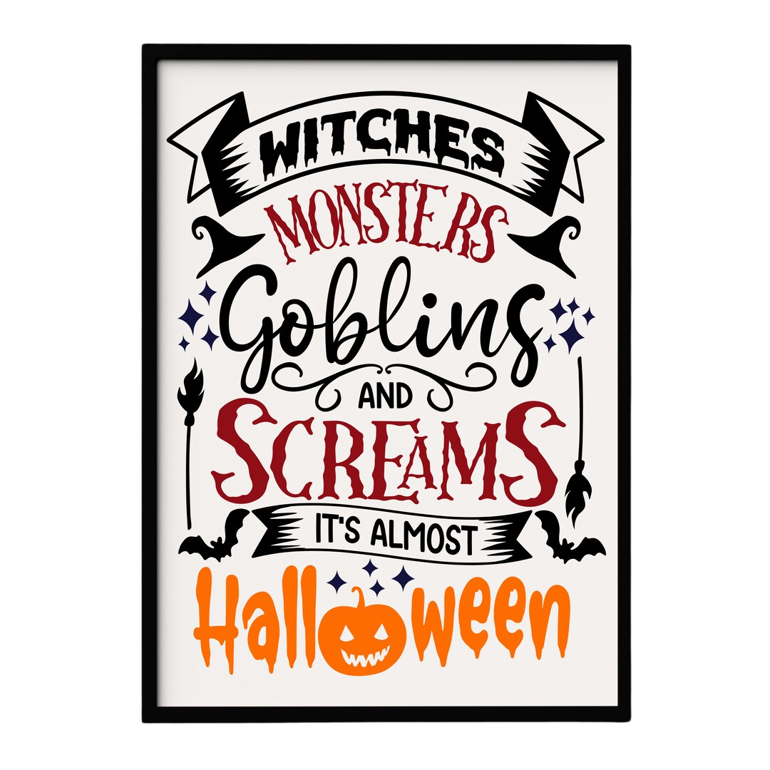 Dye Cut Vinyl Decal Funny Halloween Quote Decal DIY Sign Decal, Door ...