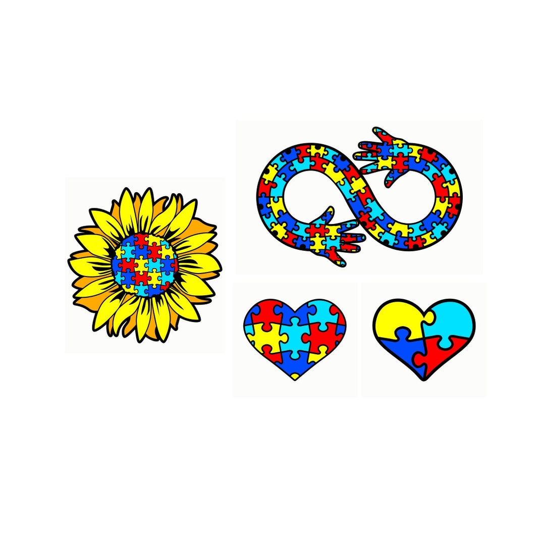Vinyl Autism Awareness Sticker Decals- Car Decal, Truck Decal, Window ...