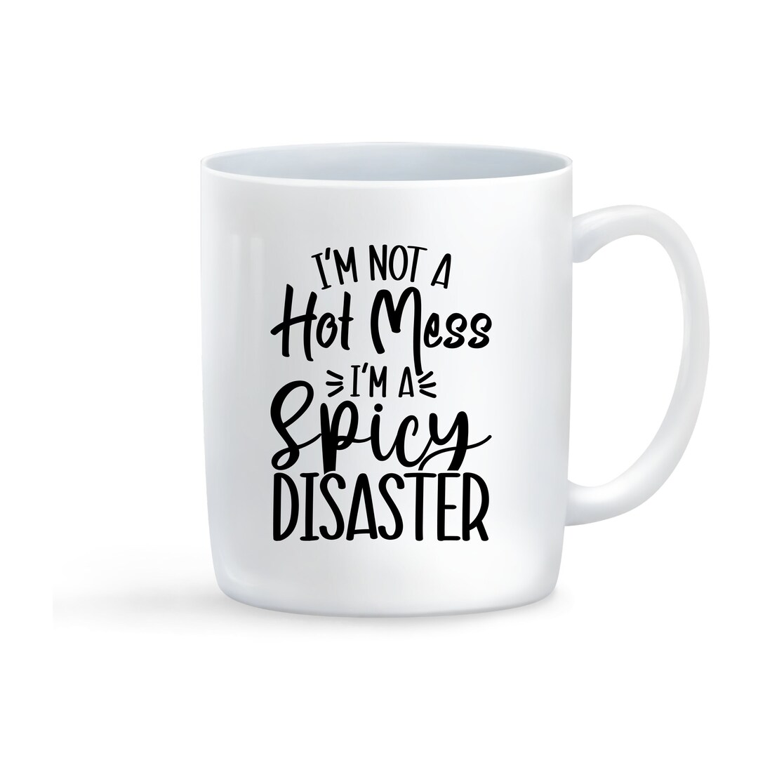 Spicy Disaster Decal: Funny Car, Laptop, Tumbler Sticker - Etsy