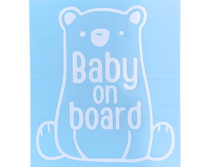 Little Racer on Board Car Decal - Etsy