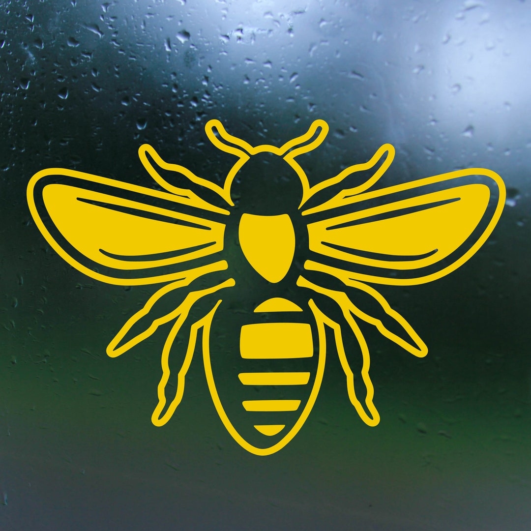 Dye Cut Vinyl Bee Decal Car Decal, Truck Decal, Laptop Decal - Etsy