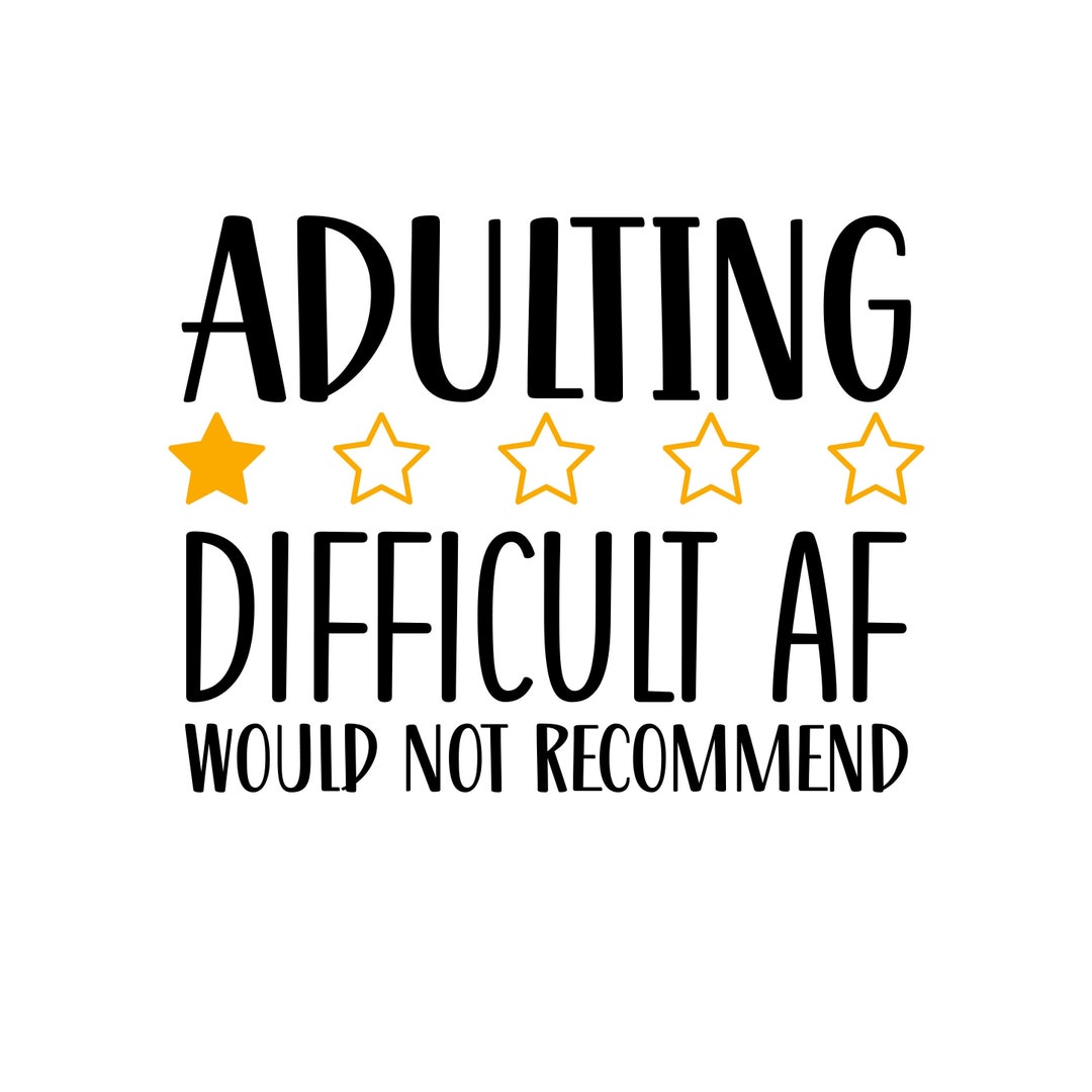 Funny Adulting Rating Decal for Cars, Trucks, Laptops and More - Etsy