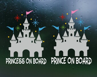 Prince on Board Handicap Vinyl Decal - Etsy