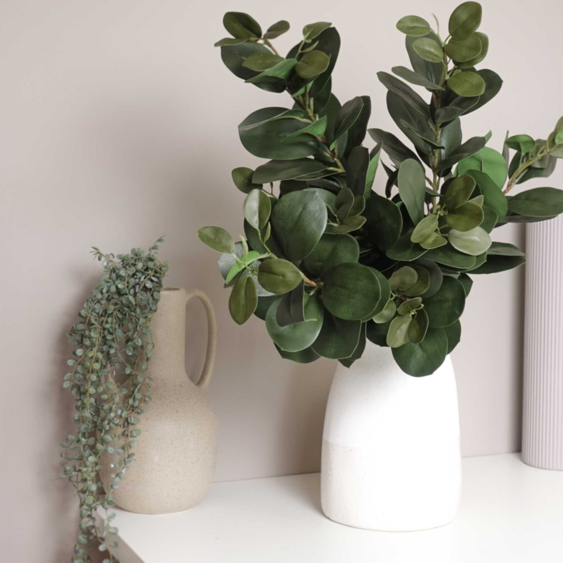Ficus Leaves Spray 74cmh | Artificial Greenery | DIY Flower Arrangement ...