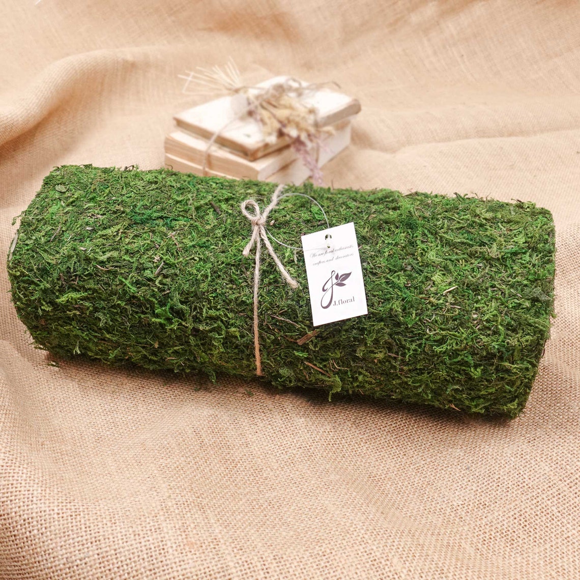 Moss Grass Roll 30cm X 200cm | Artificial Moss Ribbon | DIY Flower ...