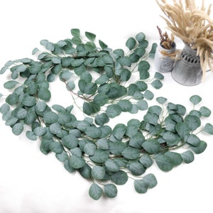 Native Eucalyptus Garland 186cmh Artificial Greenery Hanging Vine ...