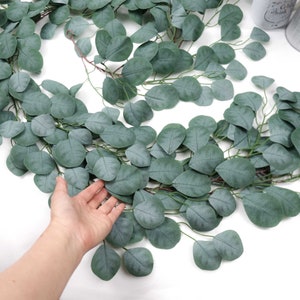 Native Eucalyptus Garland 186cmh Artificial Greenery Hanging Vine ...
