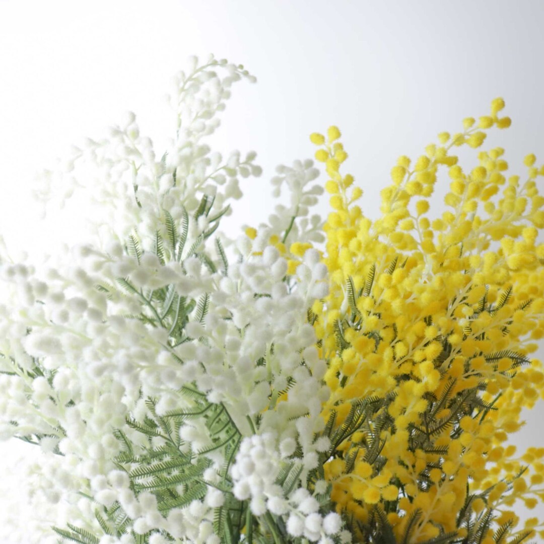 Wattle Spray, Mimosa Spray 85cmh | Australian Native Artificial Flowers ...