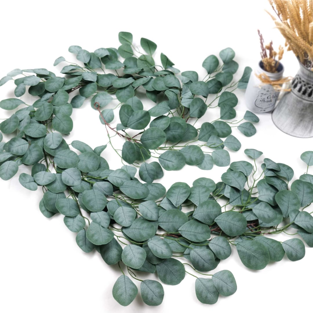 Native Eucalyptus Garland 186cmh Artificial Greenery Hanging Vine ...