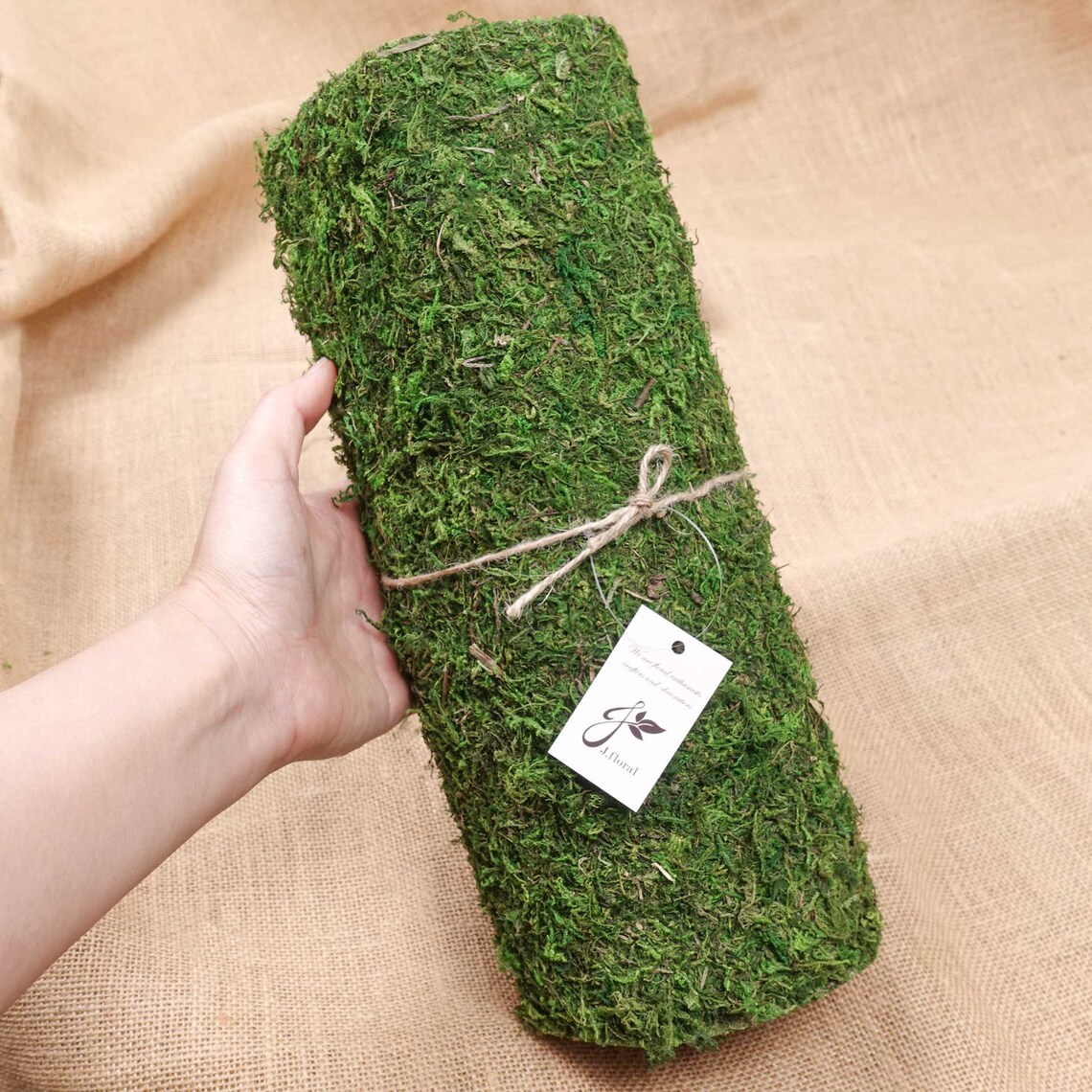 Moss Grass Roll 30cm X 200cm | Artificial Moss Ribbon | DIY Flower ...