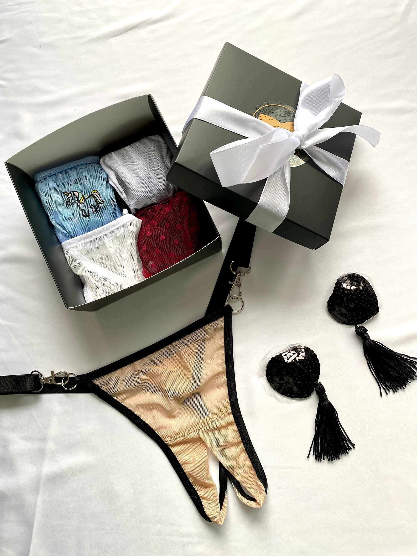 Crotchless Panties Erotica Handmade Lingerie In Custom Sizes Etsy