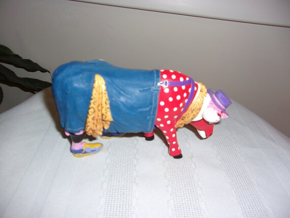 Vintage Ornate Cow Parade Figurine - Etsy