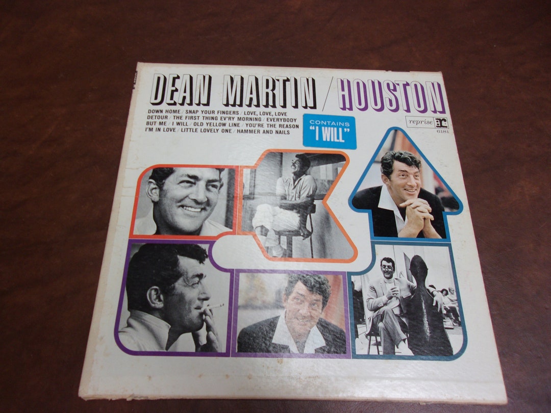 Vintage Dean Martin Houston Album - Etsy