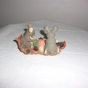 Vintage Handcrafted Charming Tails Giving Thanks Mice Figurine - Etsy
