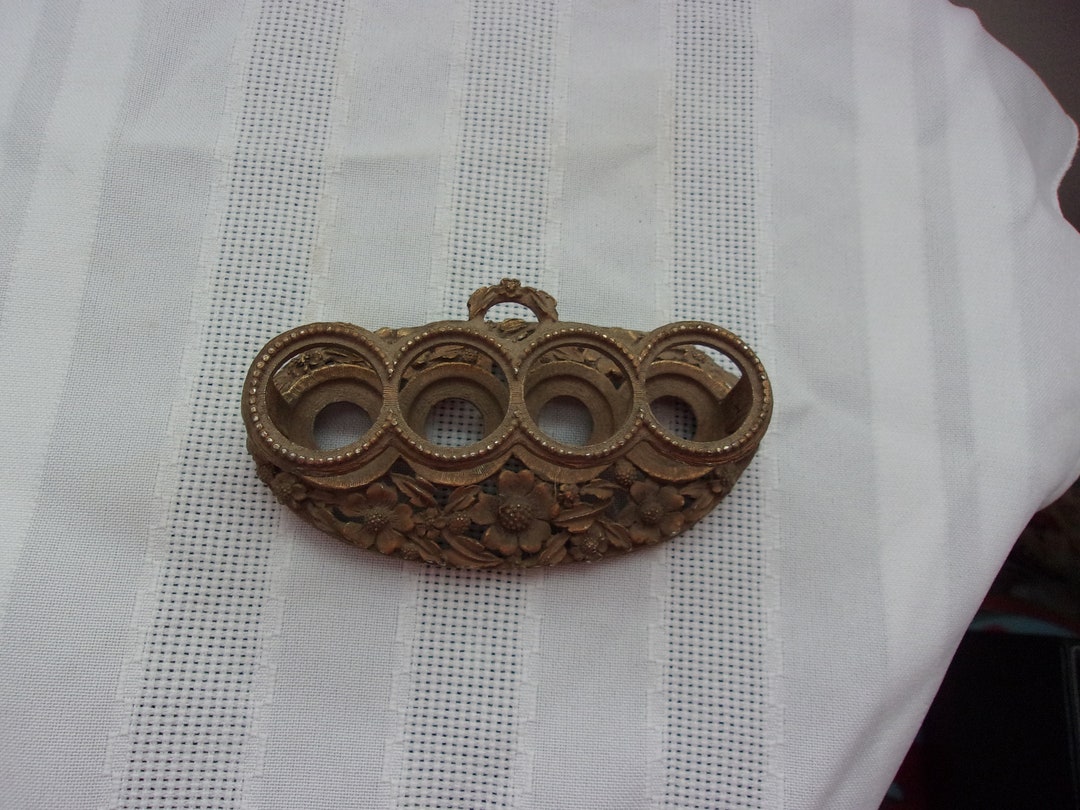 Vintage Metal Lipstick Holder at Kasey Bailey blog