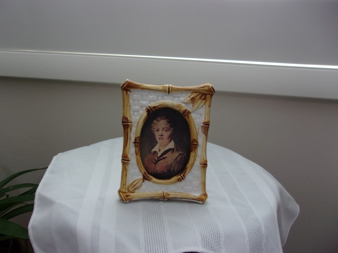 Vintage Handcrafted Ceramic Picture Frame - Etsy