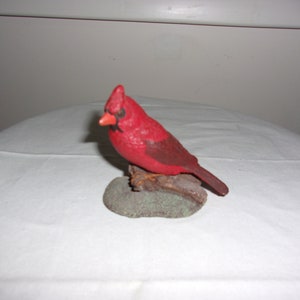 Vintage Handcrafted Cardinal Bird Figurine - Etsy