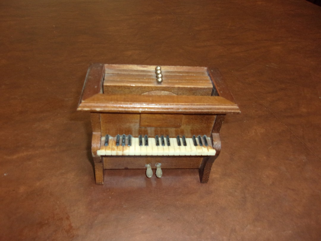 Vintage Piano Coaster Set Piano Holds Four Coasters - Etsy