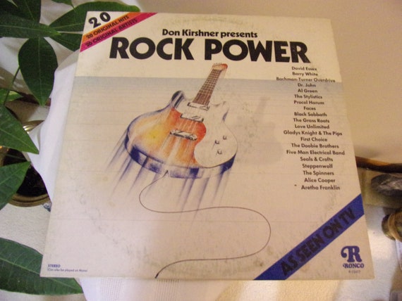 Vintage Rock Power Album - Etsy