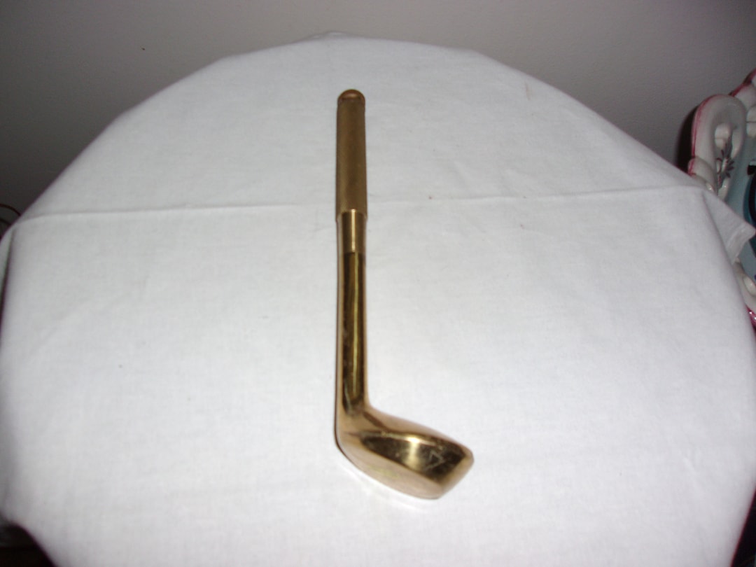 Vintage Brass Golf Club Novelty Tool Set Screwdriver Straight and One ...