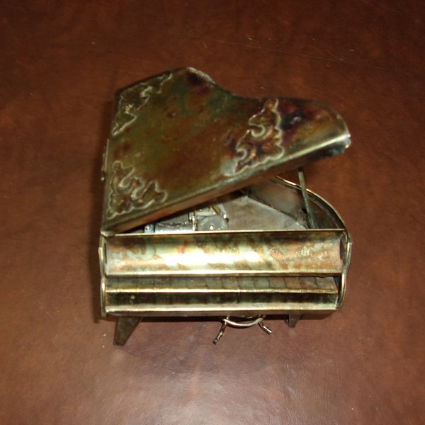 Brass Piano Music Box - Etsy