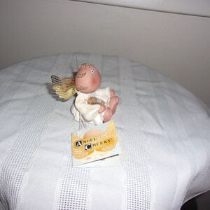 Vintage Angel Cheeks Your Guardian Angel Figurine - Etsy