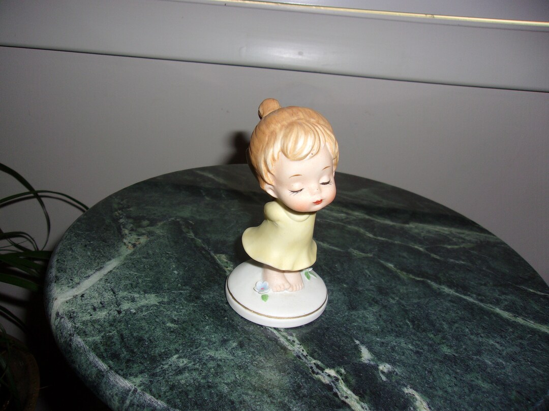 Vintage Small Handcrafted Ceramic Angel Figurine - Etsy
