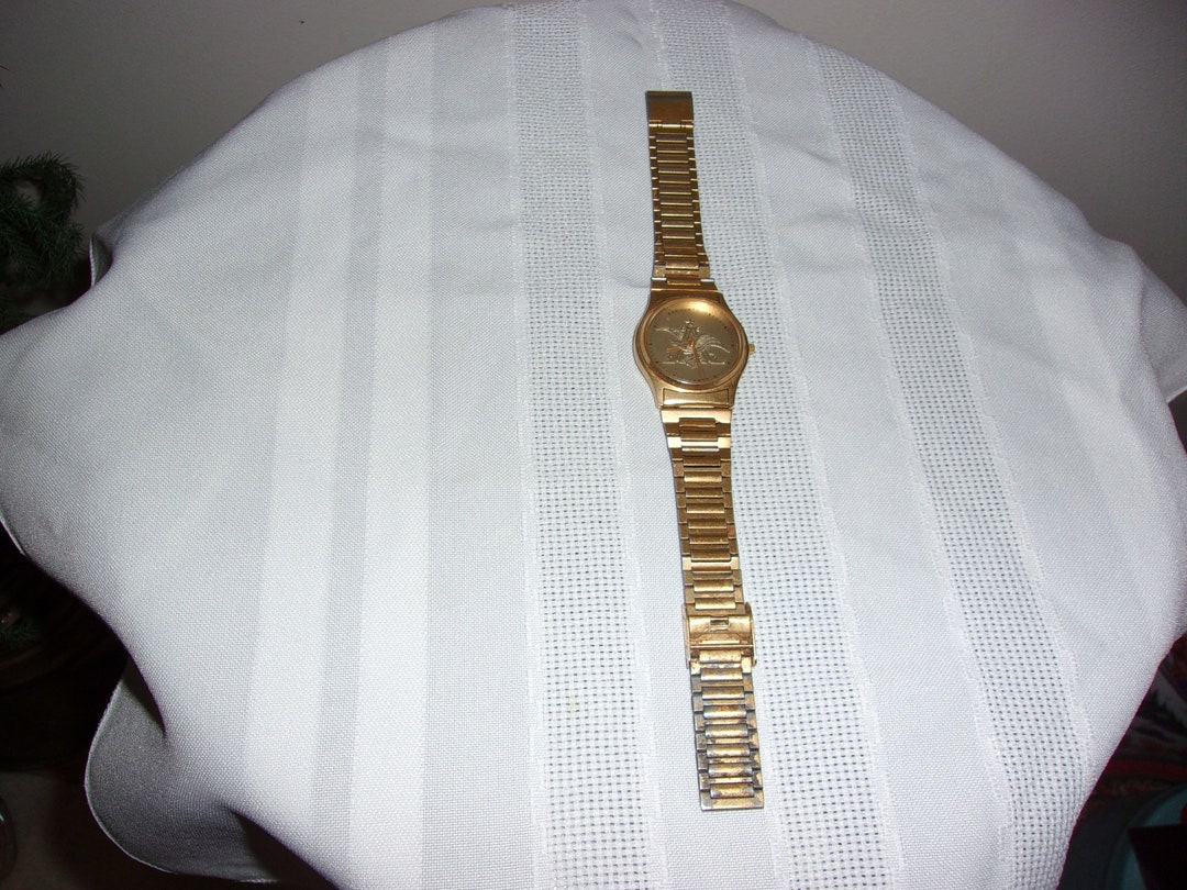 Vintage Men's Anheuser Busch Bulova Watch - Etsy