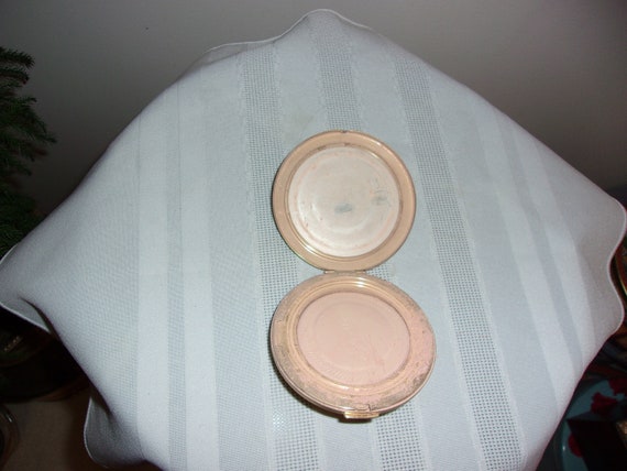 Vintage Metal Stratton Compact Made In England - Gem