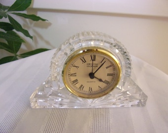 Vintage Killarney Crystal Clock, Gift Idea - Etsy