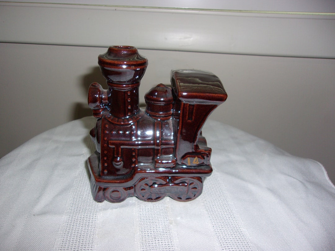 Vintage Ceramic Train Ashtray - Etsy