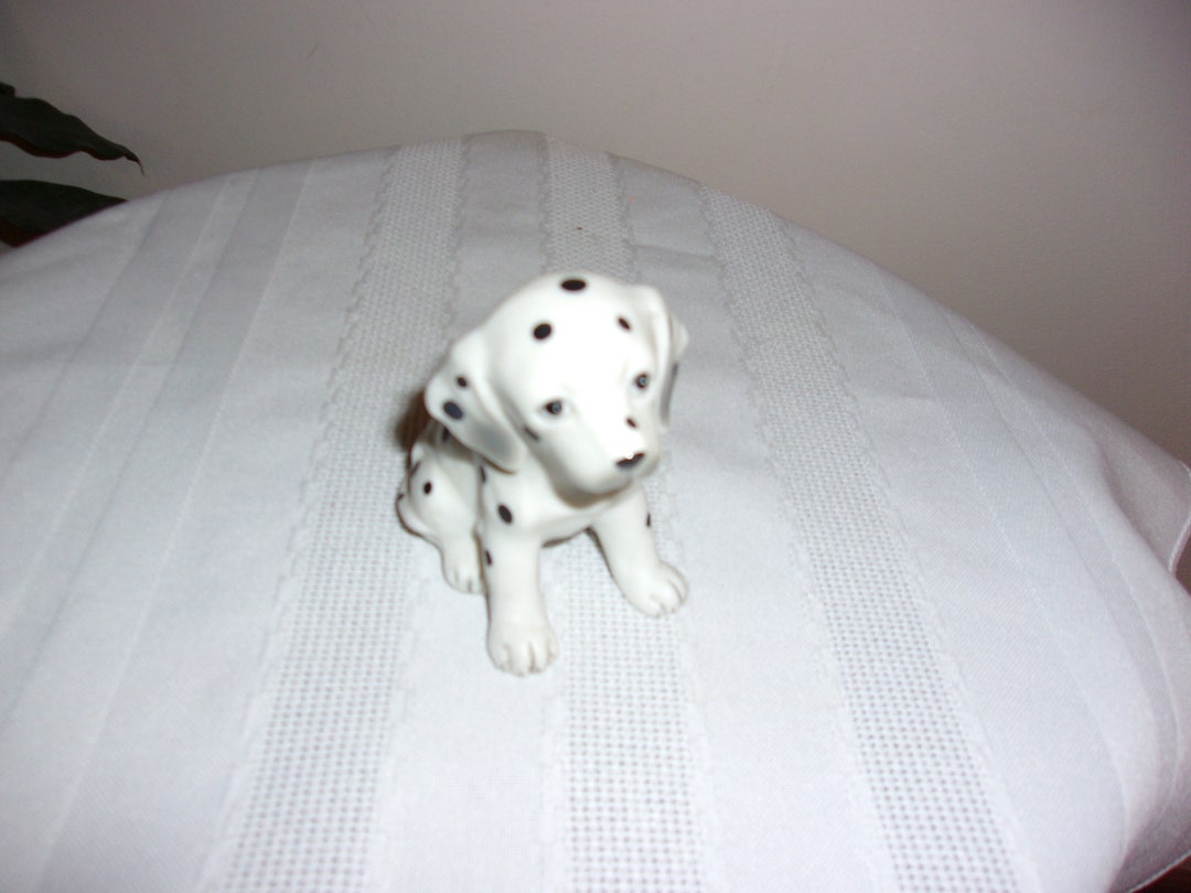 Vintage Ceramic Dalmatian Puppy Figurine - Etsy