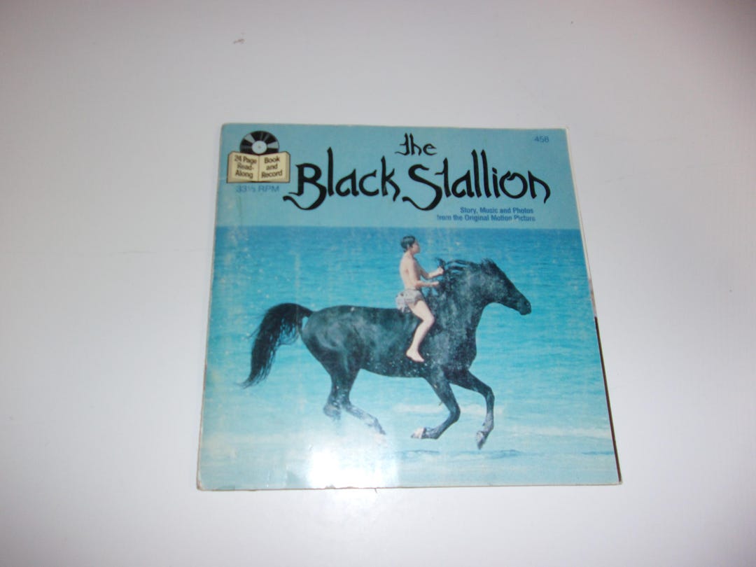Vintage the Black Stallion Book and Record - Etsy