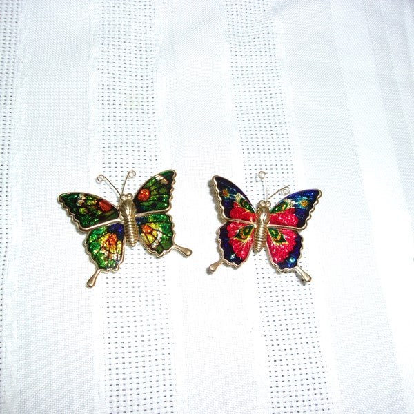 Butterfly Magnets - Etsy