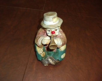 Ceramic Clown Music Box - Etsy