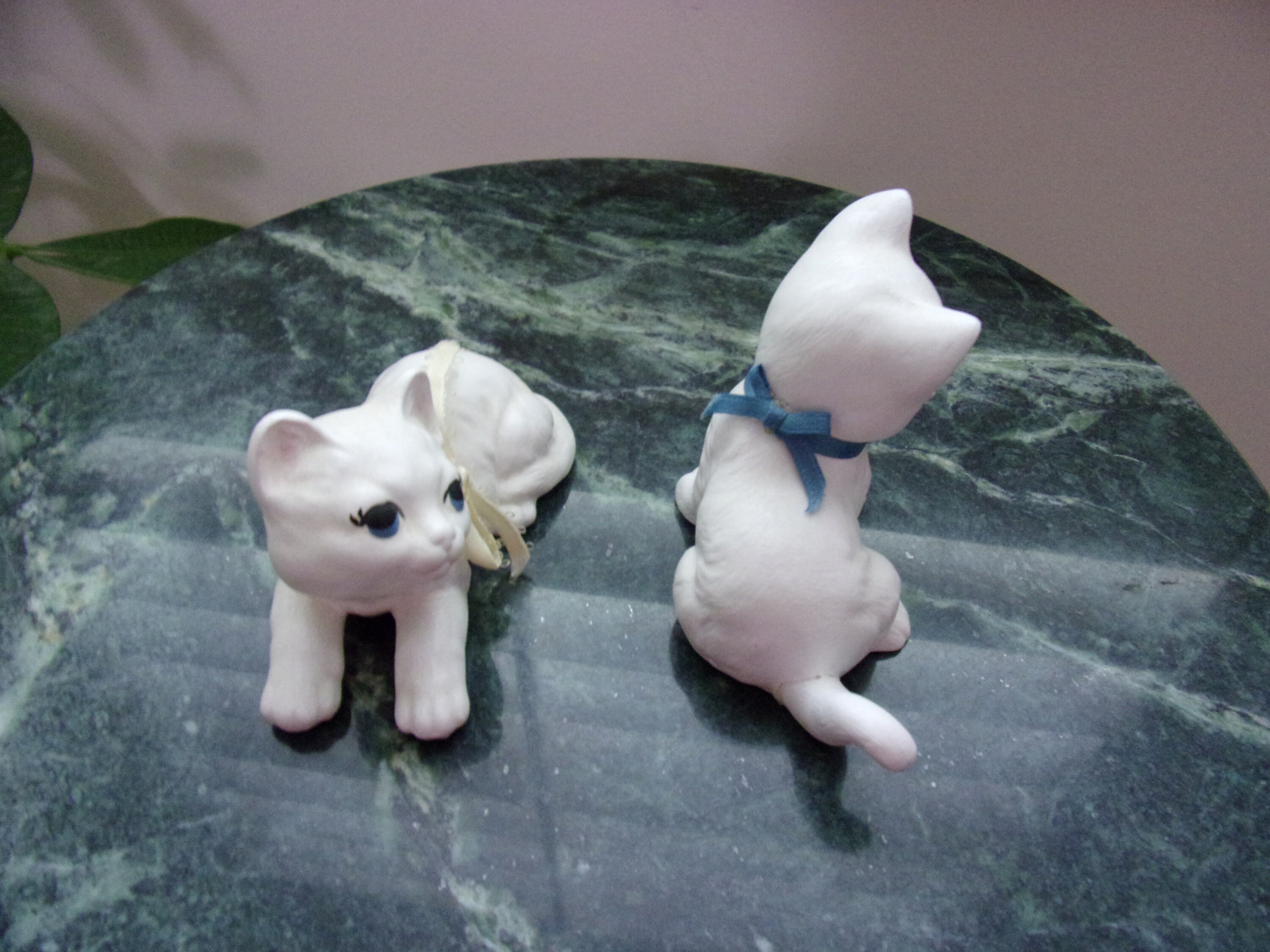 Vintage Handcrafted Ceramic Pair Of Cats | Etsy