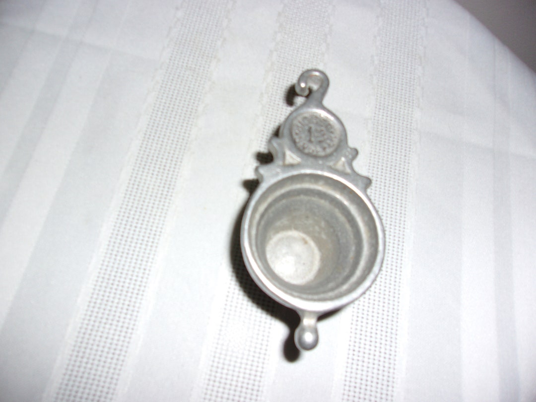 Vintage York Pewter Jigger/snuffer With Hook to Hang - Etsy