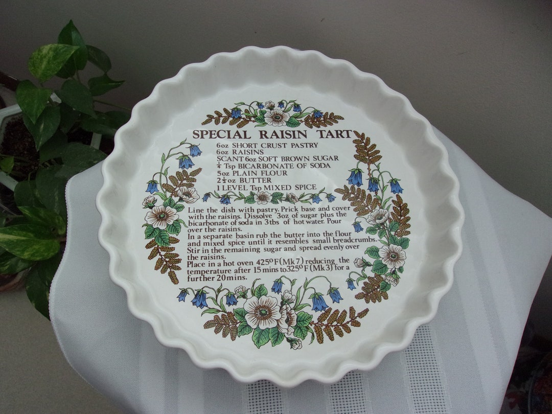 Vintage Ceramic Tart/pie Pan Made in North Ireland - Etsy