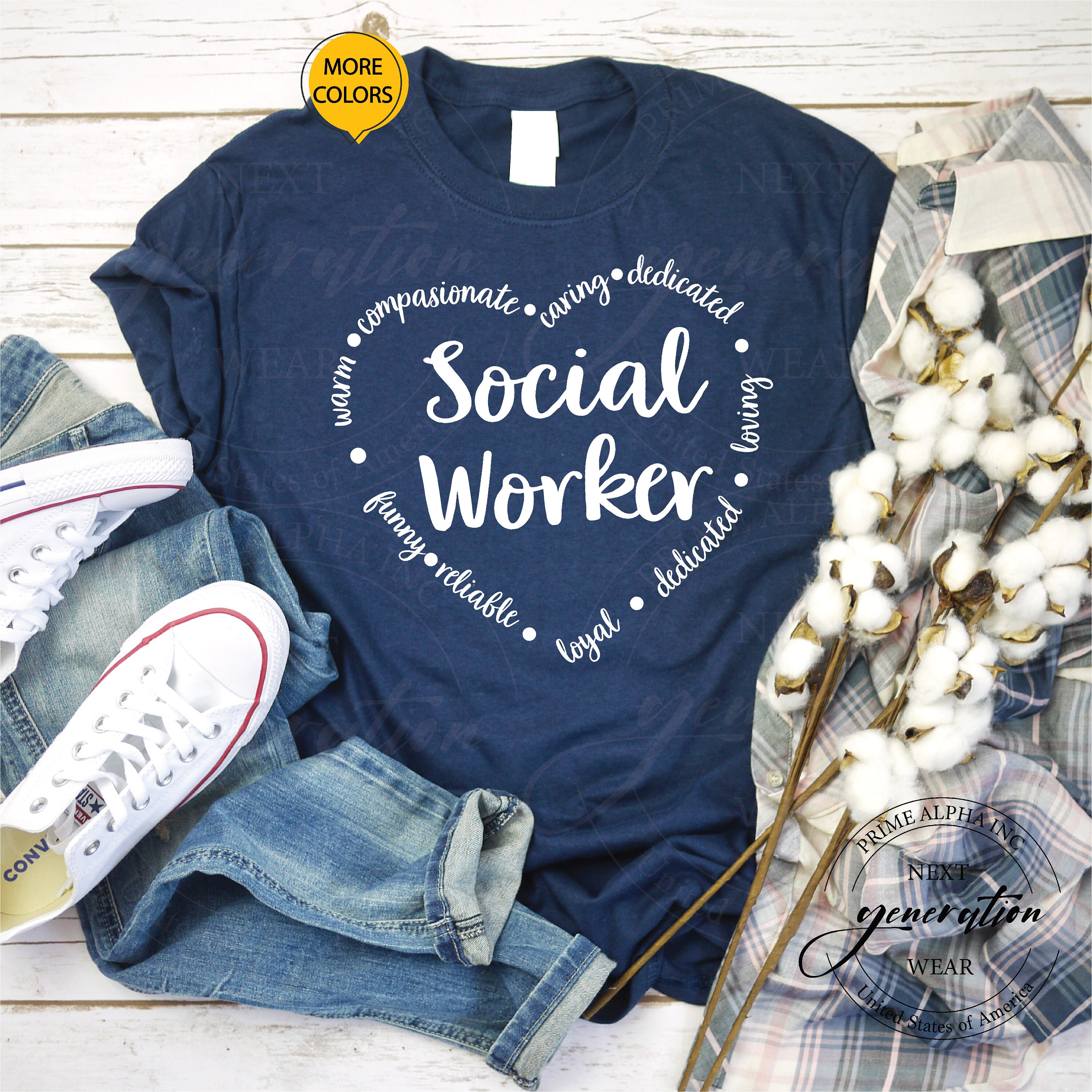 Social Work Heart Shirt Social Work Tshirt Social Worker | Etsy
