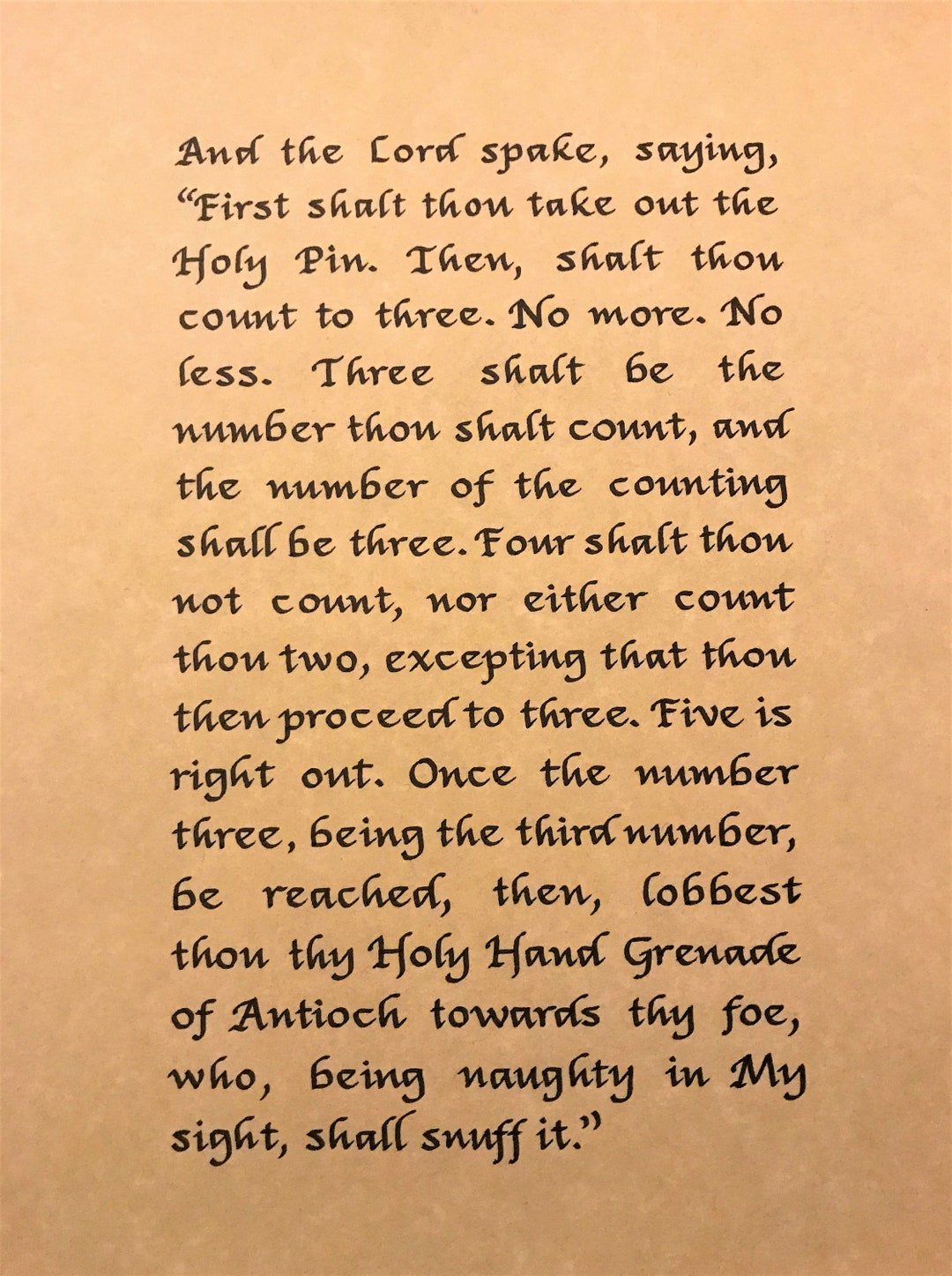 Monty Python holy Hand Grenade of Antioch - Etsy Australia