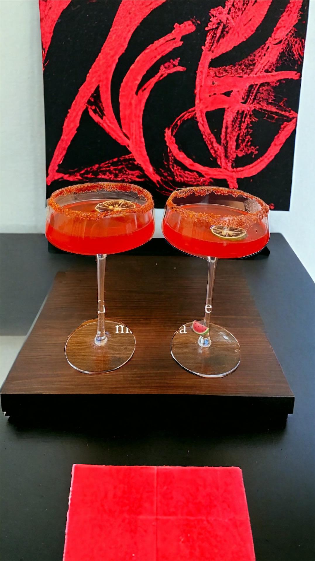 Mexican Candy Watermelon Jalapeno Margarita or Strawberry Mule Cocktail ...